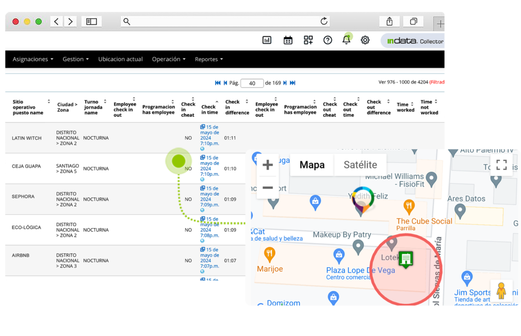 Liquidación de Horas - inData-BPO